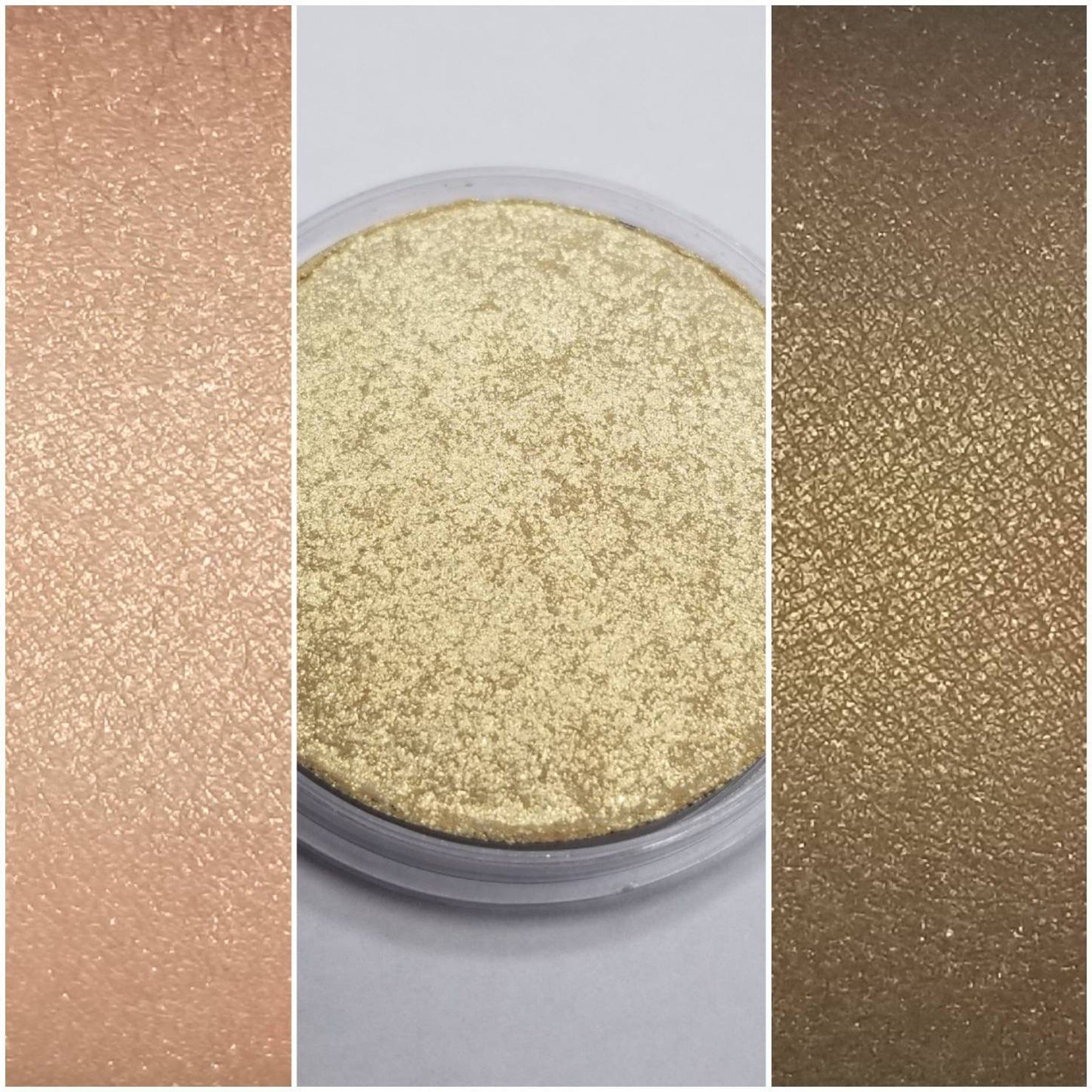 Higher Power Vegan Pressed Highlighter - Gold Glow – Black Bloxie
